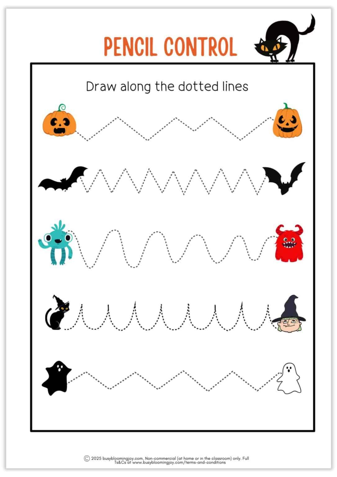 13+ FREE Halloween Worksheets for Preschool – Number Fun, Puzzles & More!