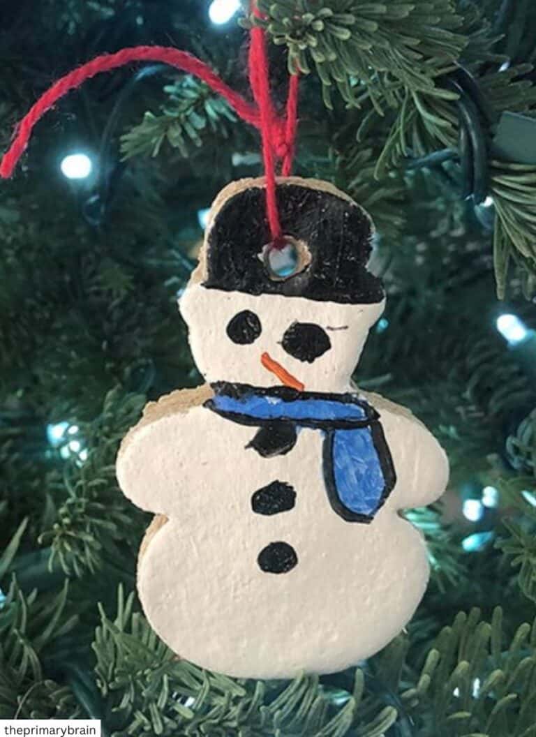 25 Adorable Salt Dough Christmas Ornaments Kids Can Make This Holiday