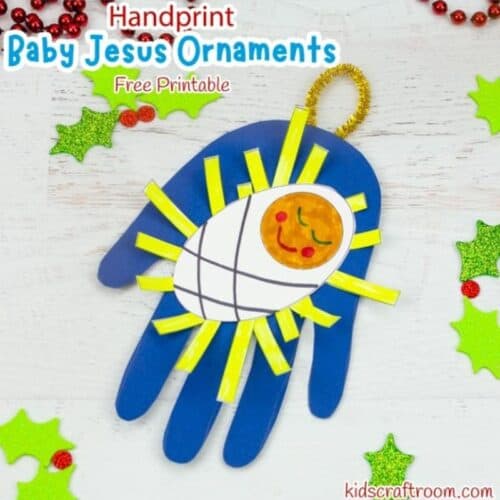 30 Festive Christmas Handprint Crafts for Kids to Make